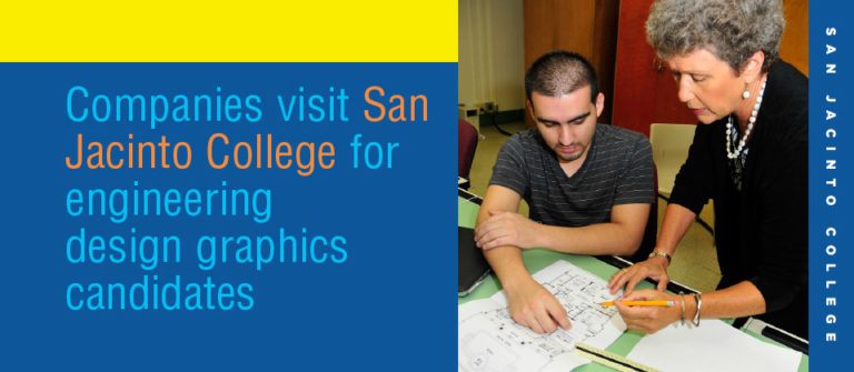 Companies visit San Jacinto College for engineering design graphics ...