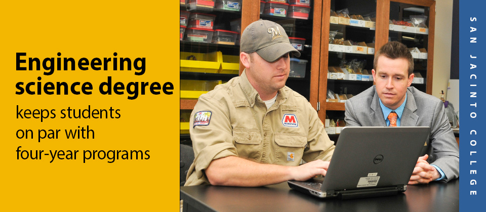 Engineering science degree keeps students on par with four-year ...