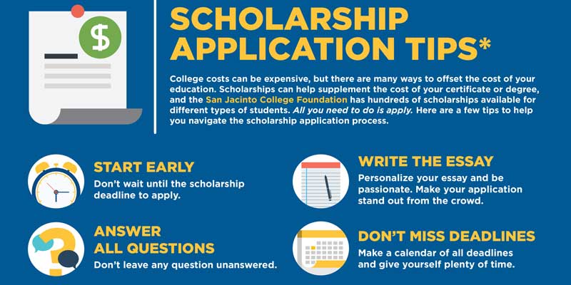 Scholarship Application Tips Spring Summer 2018 Volume 1 Issue 32